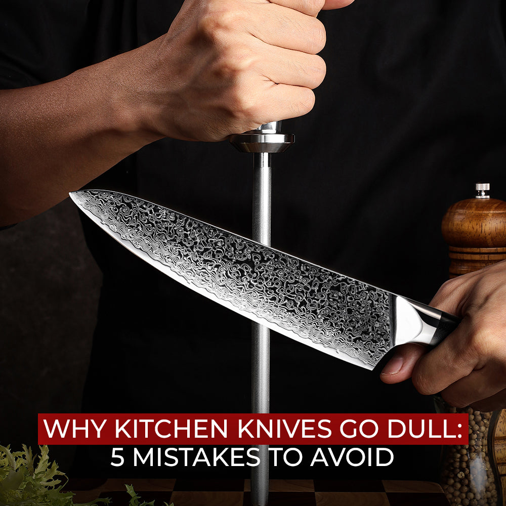 do knives dull without use