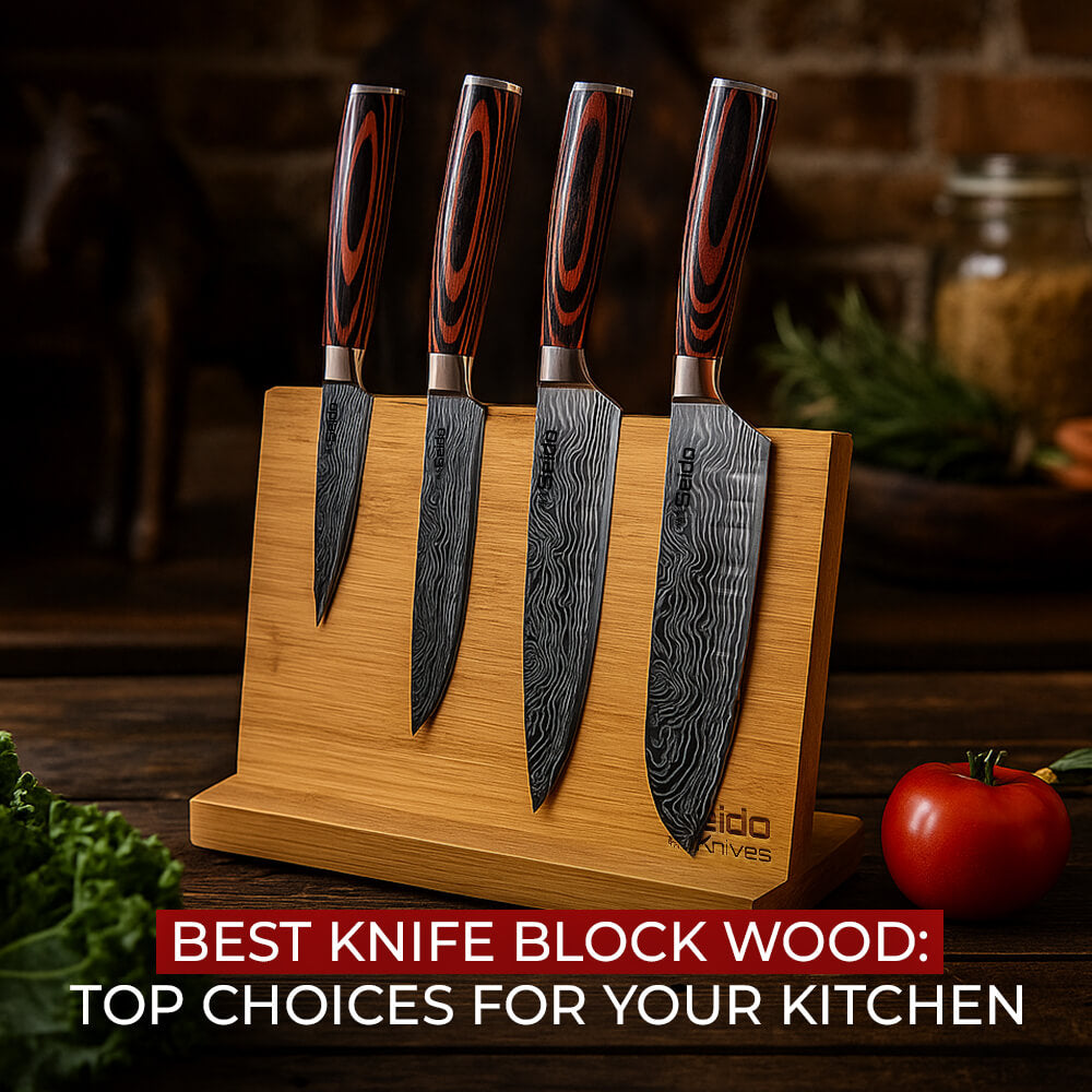 Best Knife Block Wood: Top Choices for Your Kitchen – Seido Knives
